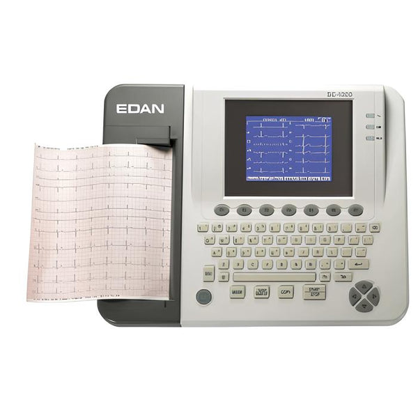 EDAN SE-1200 Express Basic Stand Alone ECG With PDF Reporting And A4 P ...