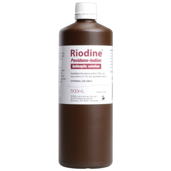 Iodine Antiseptic Solution 10% 500ml – GENTREX INTERNATIONAL MEDICAL ...