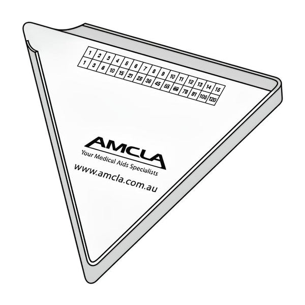 Triangular Pill Counter Tray – GENTREX INTERNATIONAL MEDICAL SUPPLIES ...