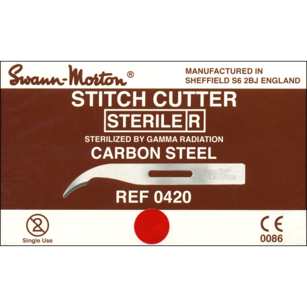 Swann Morton Standard Stitch Cutters - (Single Use) – GENTREX ...