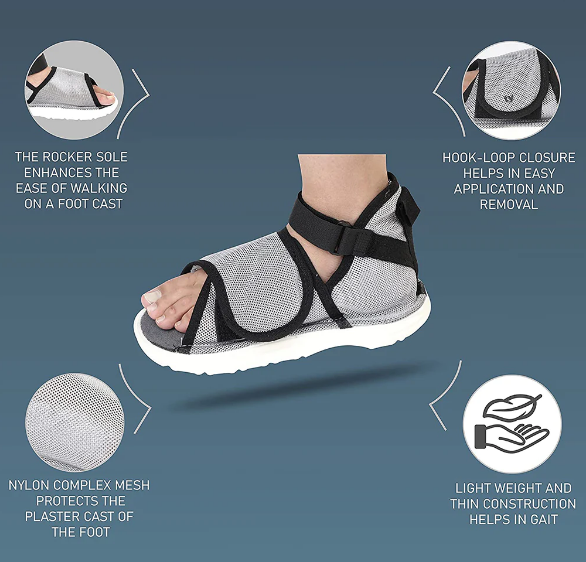 Cast Shoe (Rocker Sole) – GENTREX INTERNATIONAL MEDICAL SUPPLIES PTY LTD