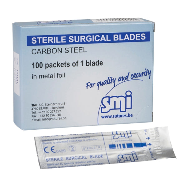 SMI Surgical Blades No.15 (box of 100) – GENTREX INTERNATIONAL MEDICAL ...