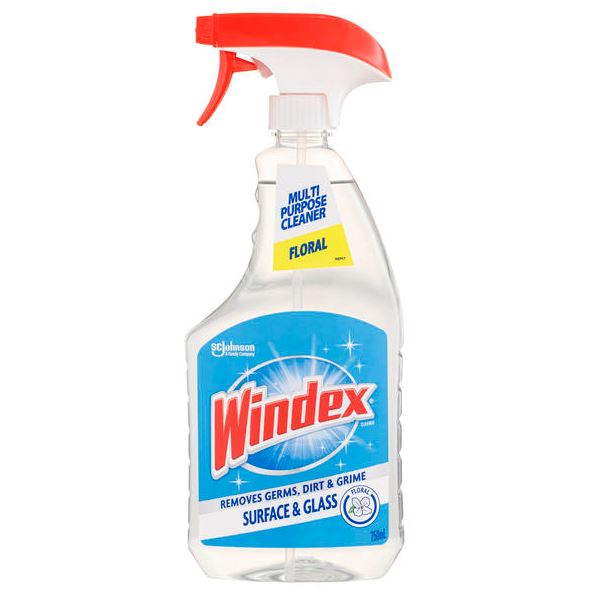 Windex® Surface & Glass Cleaner 750ml – GENTREX INTERNATIONAL MEDICAL ...